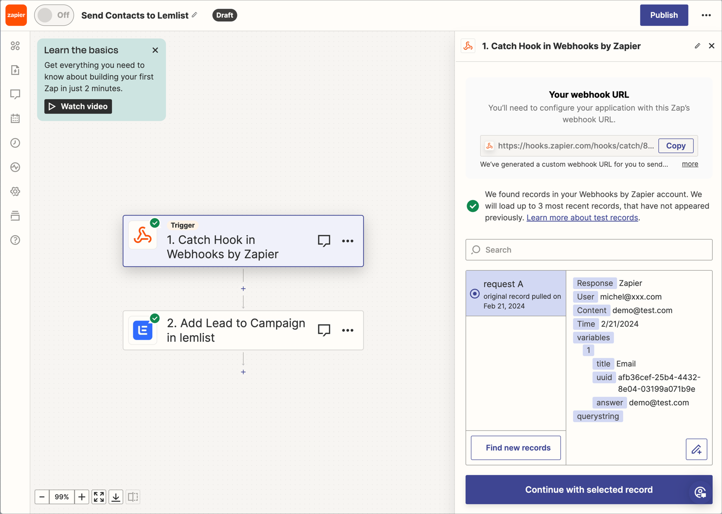 How I automated Zapier with keyboard shortcuts