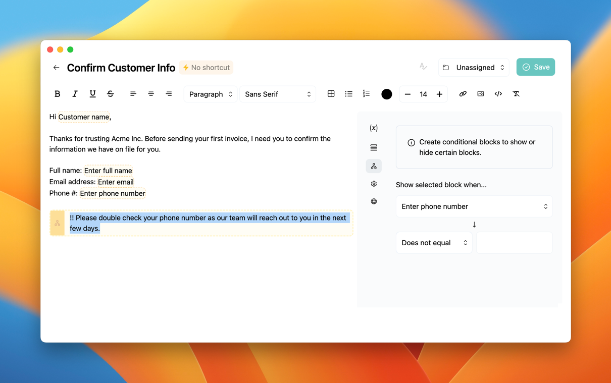 How to conditionally hide or display blocks in my How to conditionally hide or display blocks in my