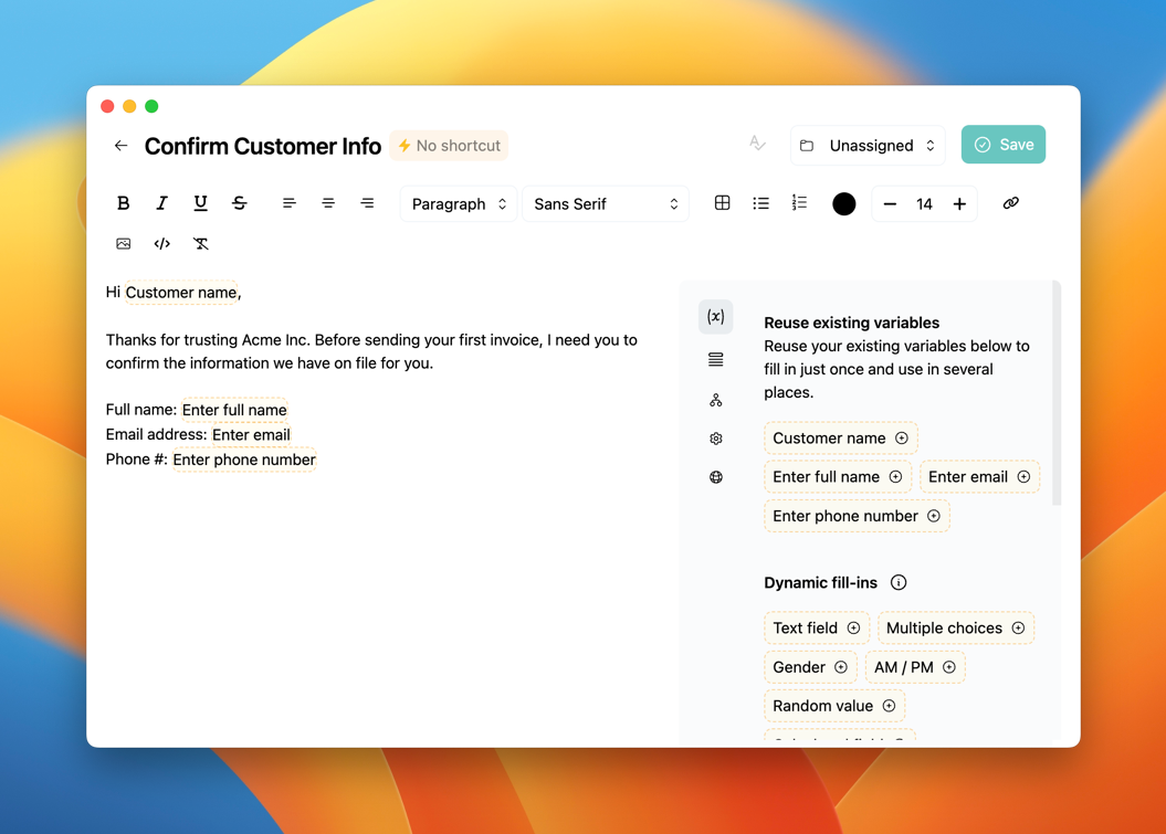 How to conditionally hide or display blocks in my